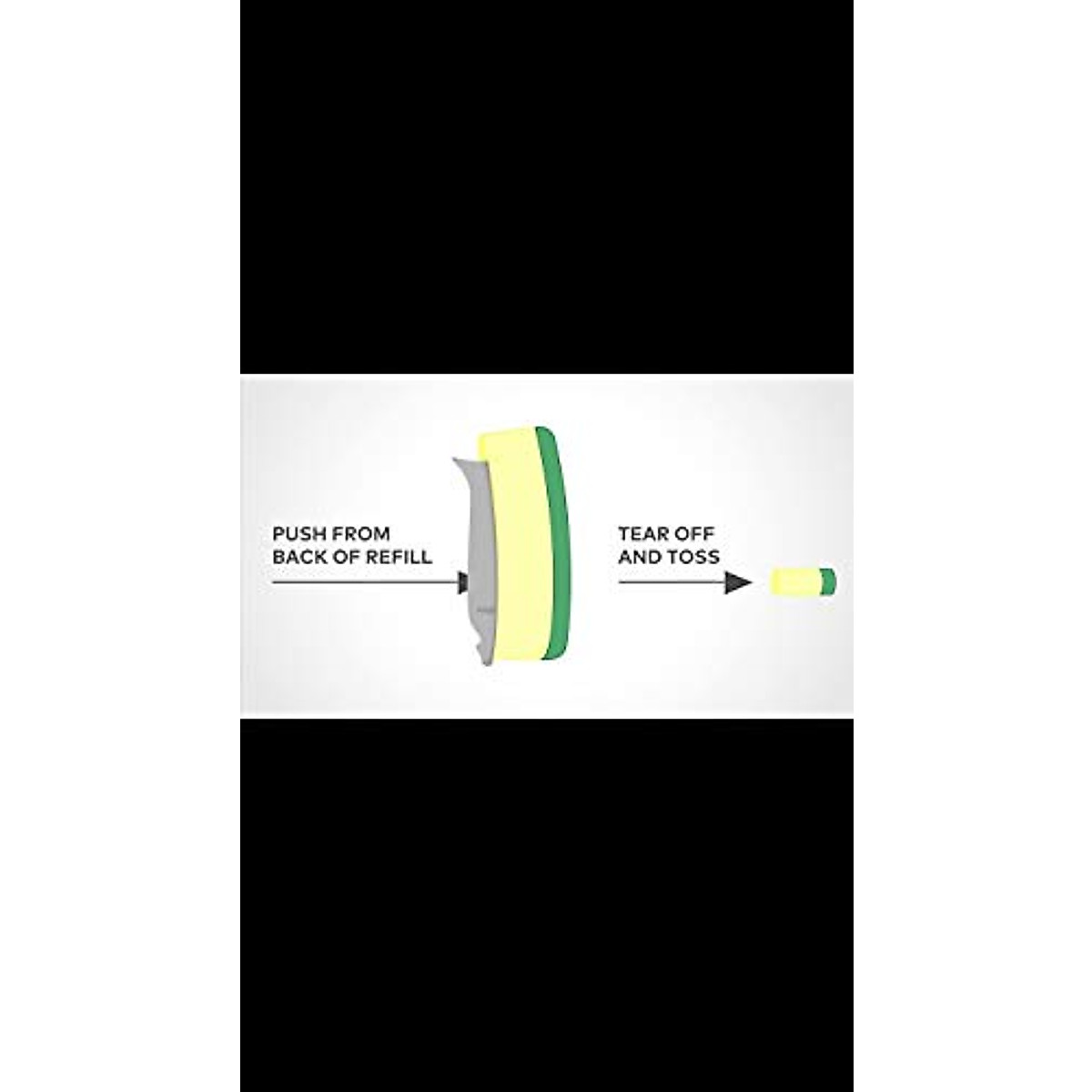 Multi Purpose Non Scratch Dish Wand Refills by Scotch Brite Blue 6 Pack