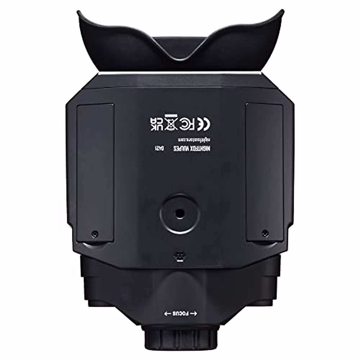 Nightfox Vulpes Handheld Digital Night Vision Goggles | Integrated Laser Rangefinder | Full High Definition FHD 1080p Sensor | Records Video + Audio | 220yd Range, 6x Magnification | Hunting, Security