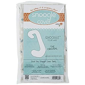 Leachco Snoogle Replacement Cover, Polyester, Birds/Blue Leaf