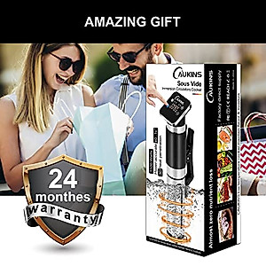 CAUKINS Sous Vide Machine Suvee Cooker：Sous-vide 1100 Watts Sous Vide Cooker Sous Vide Kit Immersion Circulators for Precision Cooker