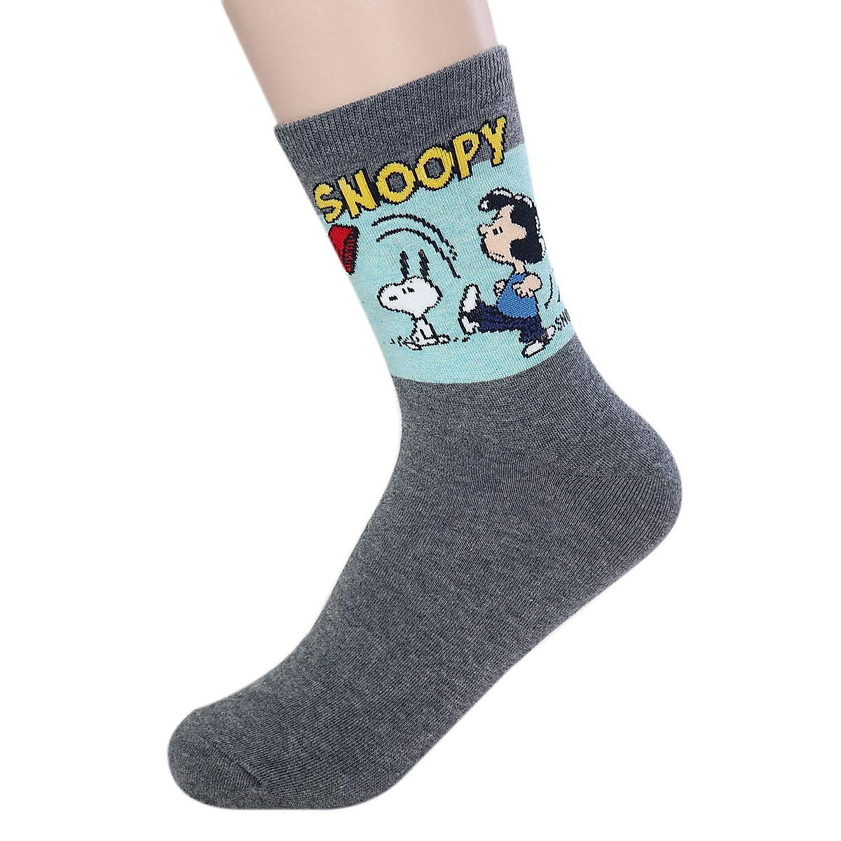 The Peanuts Women and teen girls Licensed Socks Collection Socksense (US, Alpha, One Size, Regular, Regular, Movie_5pairs)