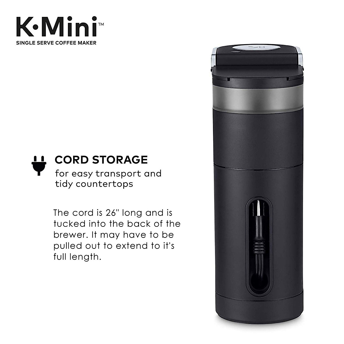 Keurig K-Mini Single Serve Coffee Maker with Twinings of London English Breakfast Tea K-Cup Pods, 24 Count