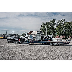 GEN-Y GH-524 MEGA-Duty Adjustable 7.5" Drop Hitch with GH-051 Dual-Ball, GH-032 Pintle Lock for 2" Receiver - 16,000 LB Towing Capacity - 2,000 LB Tongue Weight