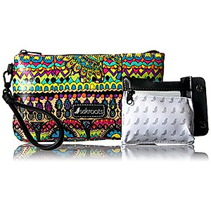 Sakroots Artist Circle Charging Wristlet, Radiant One World