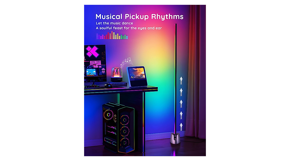 Fitop Smart RGB LED Corner Lamp - 16 Million Colors