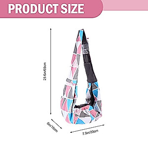 POPETPOP Adjustable Reptile Sling Bag Lizards Bearded Dragons Small Animals Pet Leopard Gecko Lizard Guinea Pigs Rabbit Bunny Puppy Kitten Carrier Keep Your and Comfortable