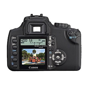 Canon Digital Rebel XT DSLR Camera with EF-S 18-55mm f3.5-5.6 Lens (Black) (OLD MODEL)