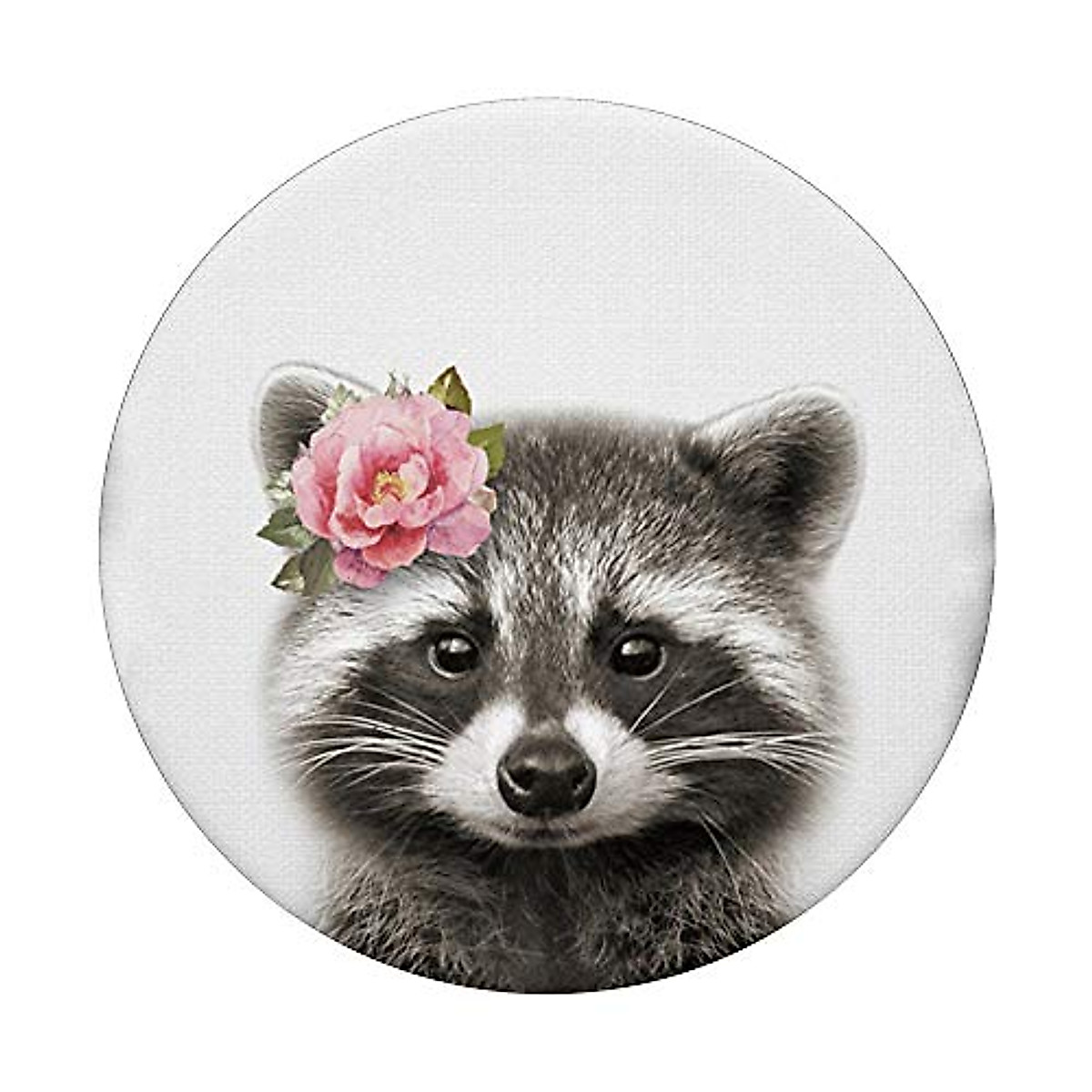 Cute Racoon art PopSockets PopGrip: Swappable Grip for Phones & Tablets
