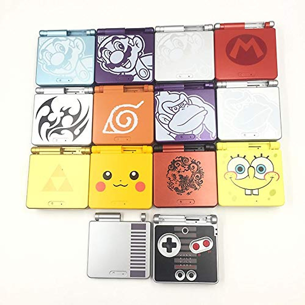 Repair Housing Shell Case Replacement for Nintendo Gameboy Advance SP GBA SP Red