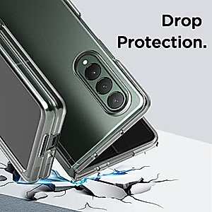 AICase for Samsung Galaxy Z Fold 4 Case Clear, [Anti-Yellow] Ultra-Thin Slim Fit Transparent Hard PC Protective Phone Case for Samsung Fold 4 5G