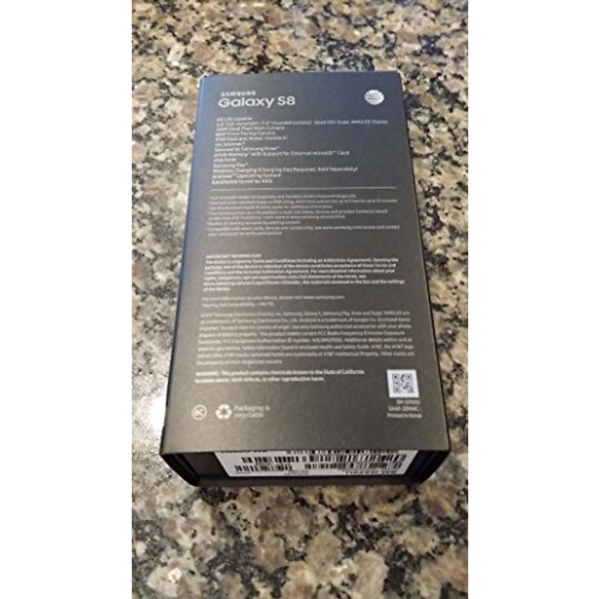 Samsung Galaxy S8 5.8" Factory Unlocked Phone - 64 GB - Silver (U.S. Warranty)