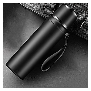 SEASD Thermos Mug 316 Stainless Steel Vacuum Flask Portable Thermos Bottle for Office Travel Hiking Cycling (Size : 500ml)