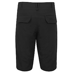 MTB Mountain Bike Shorts - The Magnificent - 4D Padded Baggy Bicycle Cycling Bike Shorts Loose-fit - 2 Zip + 2 Magnet Pockets Black