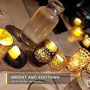 Homemory Value Set - 50 Luminary Bags & 48 Battery Tea Lights, Ideal for Christmas Decor