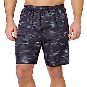 Speedo Mens Volley Swim Short (Black/Black, Medium)
