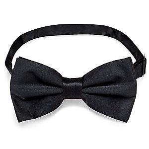Brybelly Formal Black Casino and Poker Dealer Pre-tied Adjustable Bow Tie
