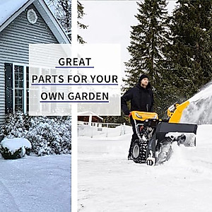 Gpartsden 954-0101 754-0101A Auger Drive V Belt 1/2"x35" Replacement for MTD Craftsman 754-0101 954-0101A 754-0193 5068 265-433 Single-Stage Snow Blower