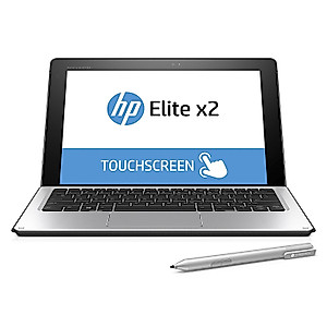 HP Elite X2 1012 G1 Detachable 2-IN-1 Business Tablet Laptop - 12" FHD IPS Touchscreen (1920x1280), Intel Core m5-6Y54, 256GB SSD, 8GB RAM, Keyboard + HP Active Stylus, Windows 10 Professional 64-bit