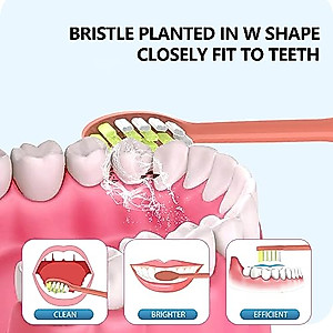 Replacement Toothbrush Heads Compatible with Philips Sonicare One Toothbrush, for HY1100 Miami Coral BH1022/01 Brush Head,Miami Coral