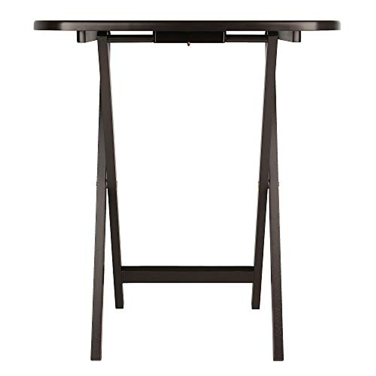 Winsome Cade Snack Table, Coffee, 15.75D x 23.62W x 25.43H in