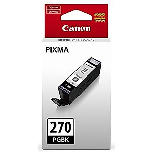 Canon PGI-270 Ink Cartridge Black - 2 Pack in Retail Packing