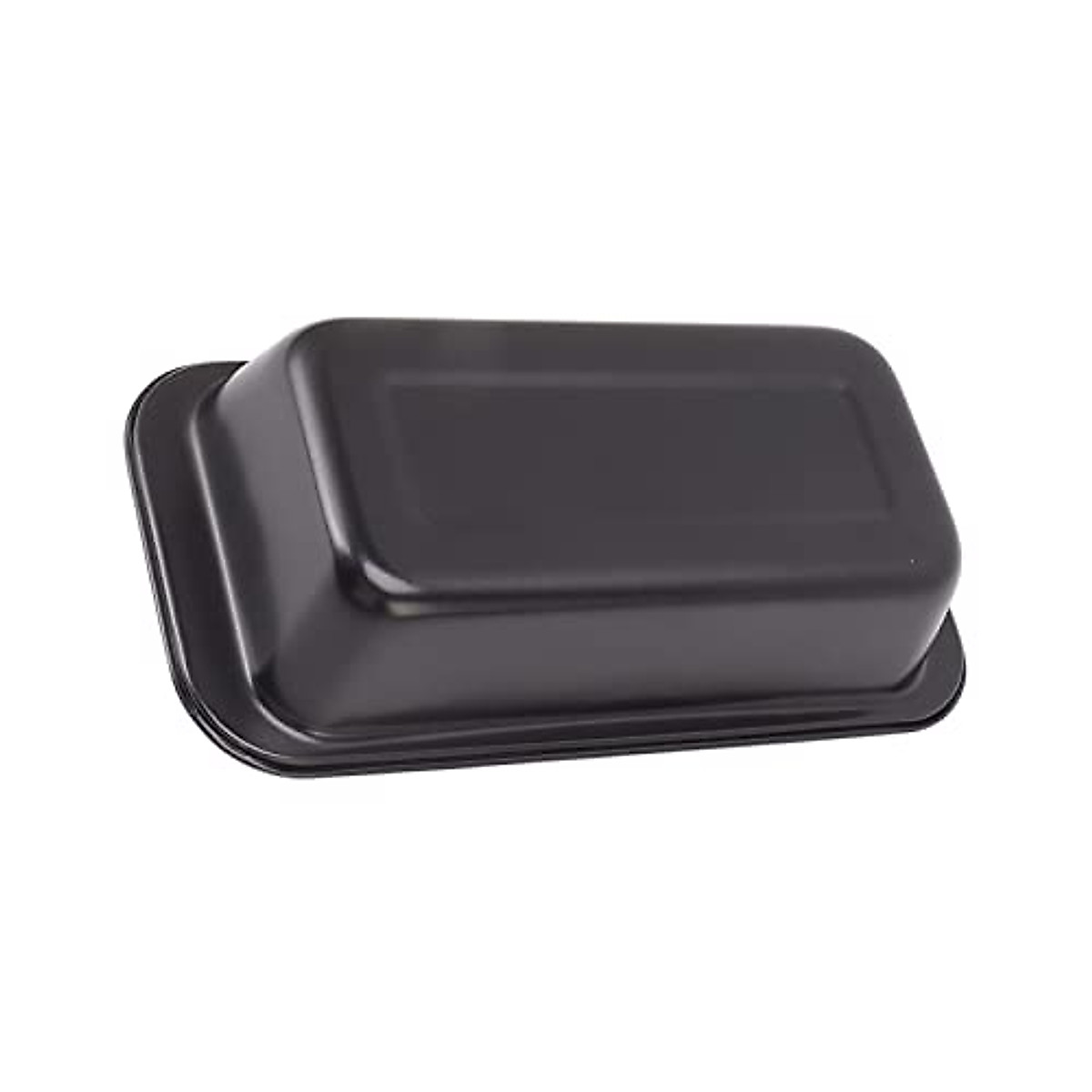 Baking Loaf Bread Pan, 3PCS Black Rectangular Mould Pan Fast Heat Conduction for Home Kitchen