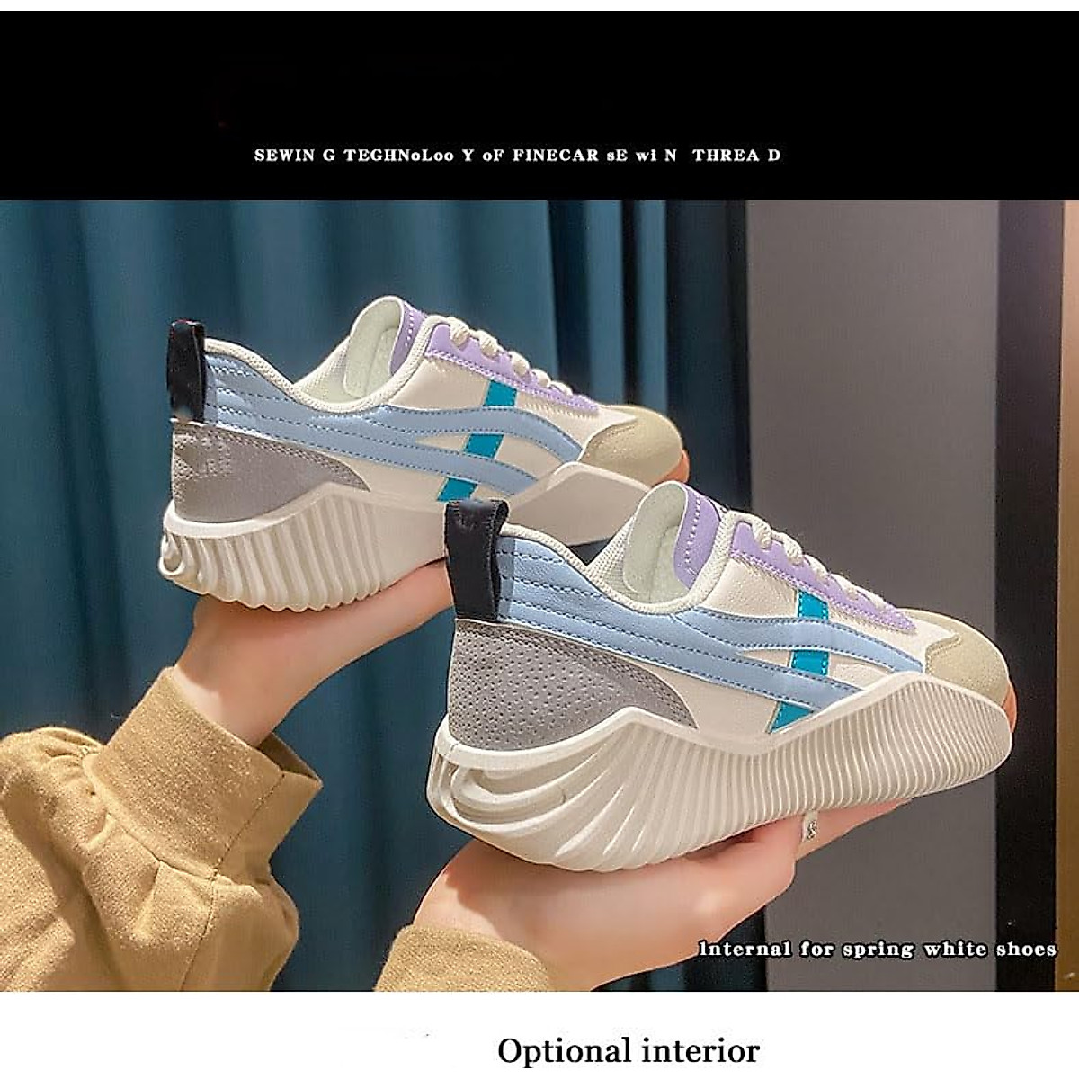 DERZIKID Kulavo Orthopedic Shoes,Women Orthopedic Sneakers,Lightweight Comfort Breathable Platform Mesh Casual Sneakers (Black, Adult, Women, 7.5, Numeric, US Footwear Size System, Medium)