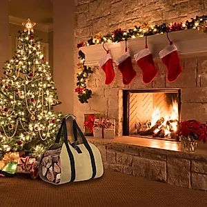 Rionaty 2 Pcs Firewood Carrier - Waxed Canvas Tote Bag, Extra Large Water-Resistant Portable Wood Carrier for Firewood Stove Indoor Outdoor Camping Trip (Brown and Black)