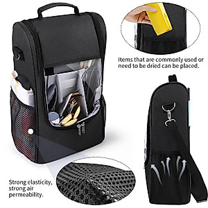 EKRISON Chef Knife Bag Knife Case Portable Knife Storage Bag for Kitchen Cooking Utensils, Culinary Gifts Cooking Kitchen Supplies Kit Organizer for Camping, Barbecue, Hiking Travel