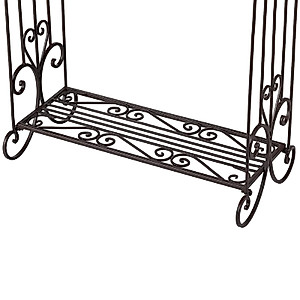 Standing Towel Rack Stand 3 Tiers Freestanding 35.8" H Metal Towel Racks for Bath Hand Towel Rack Stand for Bathroom Bedroom Laundry Room Kitchen