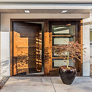 4" LED IC Rated Die-Cast Swivel Baffle Square Trim Recessed Lighting Kit 4-Pack, White, Easy Install Push-N-Click Clips, LED Bulbs Included, 3.88" Hole Size,90949