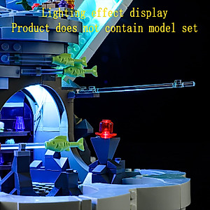 GEAMENT LED Light Kit Compatible with Lego The Little Mermaid Royal Clamshell - for 43225 Model Set (Model Set Not Included)