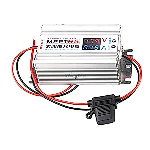Deeoee 200W DC 13-45V 10A MPPT Boost Solar Charger Controller Module Battery Set-UP Voltage Regulator with LED Digital Display