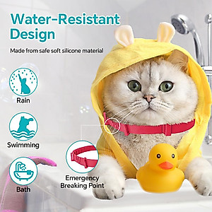 WEALLIN 4 Packs Calming Collar for Cats, Cat Calming Collar Anxiety Aggression Relief Stress Pheromone Collar for Cats, Cat Calming Products with 60 Days Long-Lasting Effect, Adjustable for Most Cat