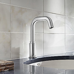 American Standard 206B106.002 Serin Deck-Mount Faucet, Plug-in AC, 0.5 GPM, Chrome