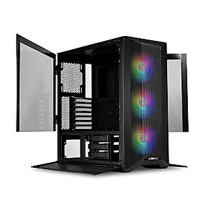 Lian-Li LANCOOL II Mesh RGB Tempered Glass ATX Case, Black