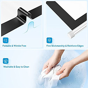 Powerextra 100 Inch Motorized Projector Screen with Wireless Remote Control 16:9 4K HD Wall/Ceiling Mounted Electric Movie Screen for Home Theater Presentation Education Outdoor Indoor