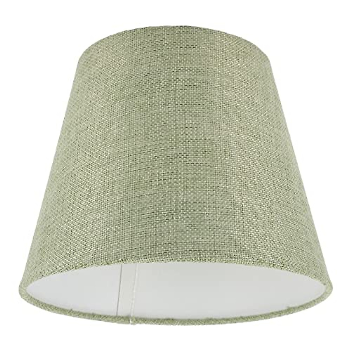 Replacement Barrel on Light Tapered,lampshades Bulb Decorative Office Cm Shade, Shade: Pendant Bedroom Green Room Linen Clip Lampshade Small Desktop Chandelier Lamp