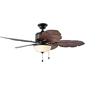 Home Decorators Collection 51422 Palm Cove 52 in. Natural Iron Ceiling Fan