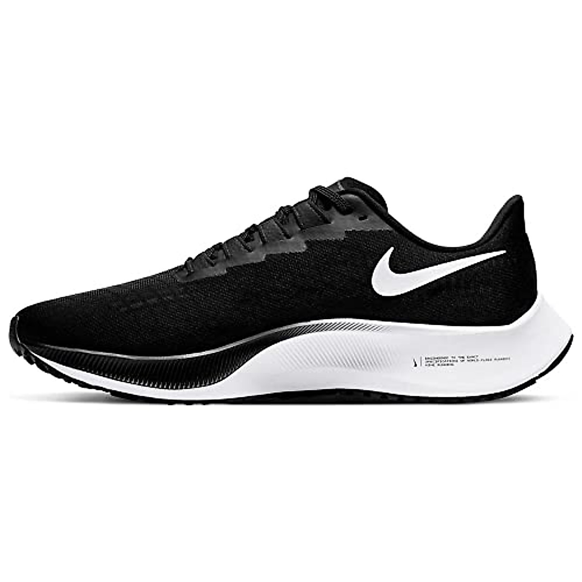 Nike Men's Running Shoe, Black White, 10