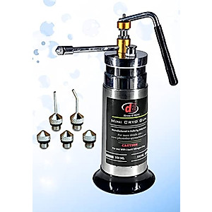 Mini Cryo Gun Liquid Nitrogen Spray Can for Dermatology, New Cryo 350 ML Capacity by Group Of Delta