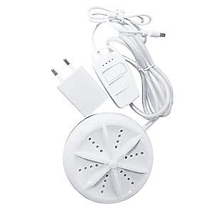 Mini Washing Machine Ultrasonic Turbine Machine - Portable Turbo Washer, Ultrasonic Waves Convenient Travel Home Business Travel USB 3in1 Dishwashers