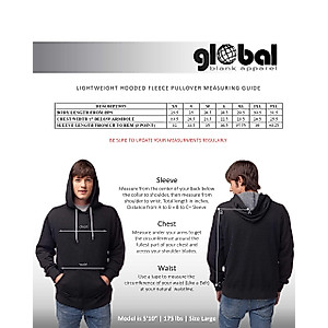 Global Blank Mens Pullover Hooded Sweatshirts Plain Hoodie for Men and Women Sweatshirt Hoodies, Camo Black, X-Large