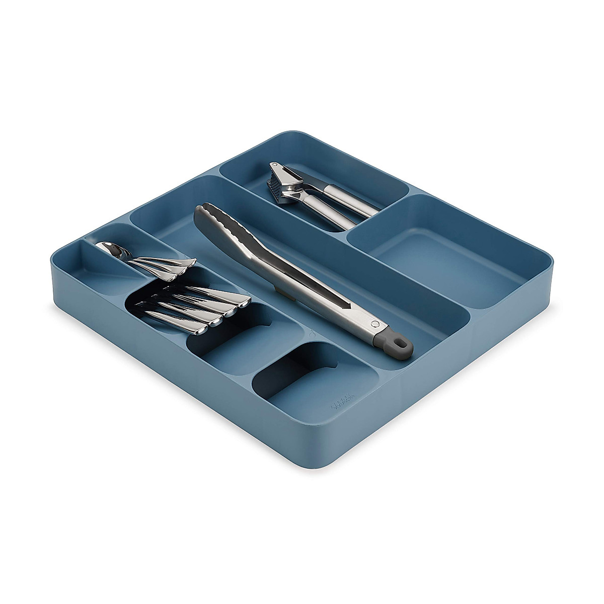 Joseph Joseph DrawerStore Kitchen Drawer Organizer Tray for Cutlery Utensils and Gadgets, One-size, Blue
