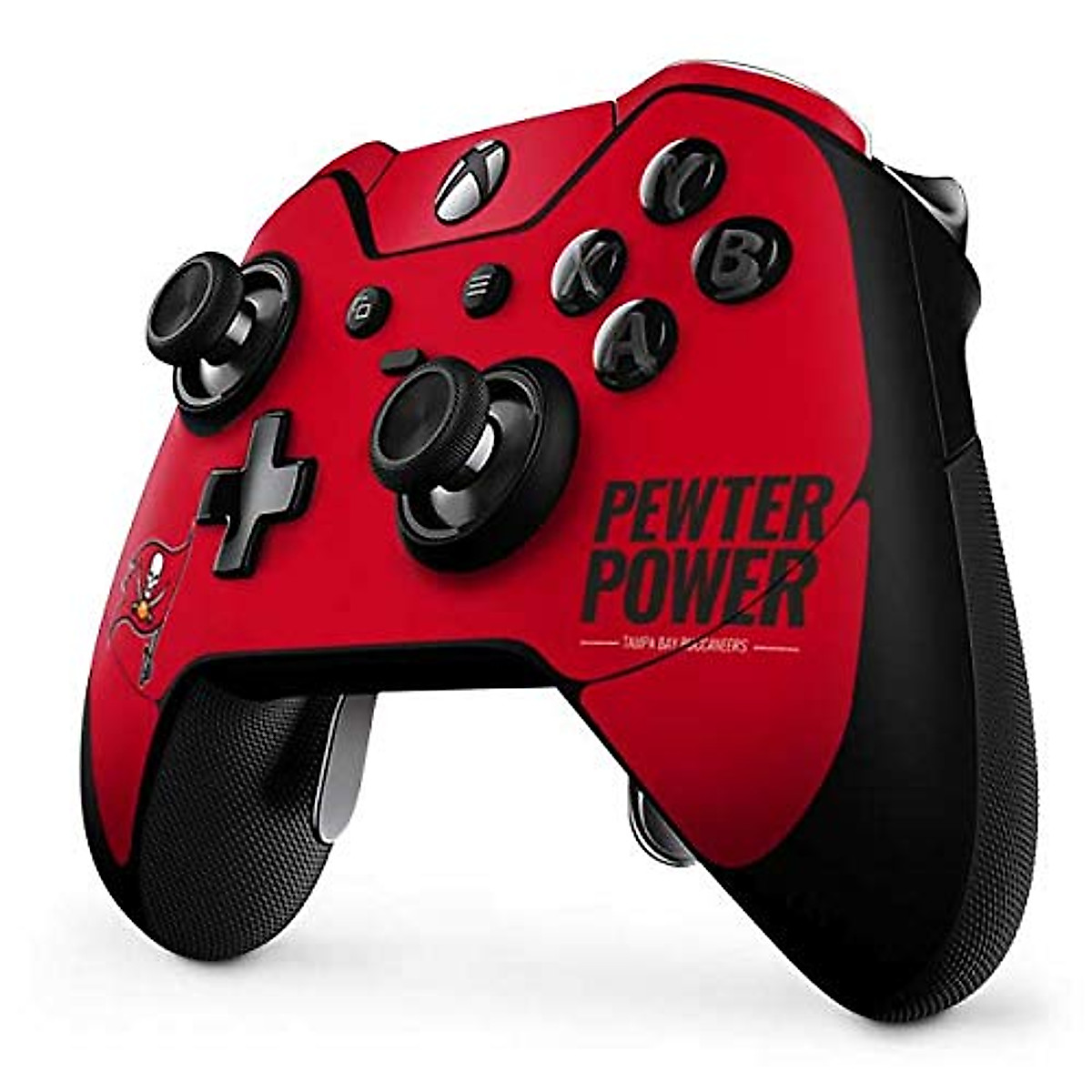 Skinit Decal Gaming Skin Compatible with Xbox One Elite Controller - Officially Licensed NFL Tampa Bay Buccaneers Team Motto Design