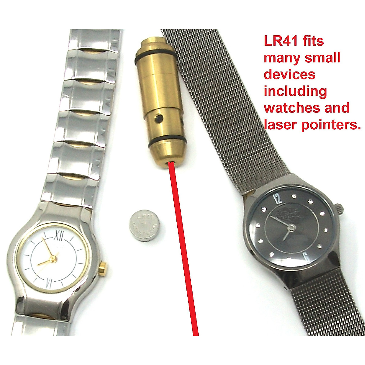 Rayverstar LR41 AG3 1.5 Volt Alkaline (20-Batteries) Fits: 392, 192, SR41, 384, 736, L736F (Full List Below)