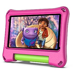 Kids Tablet 7 Inch Tablet for Toddlers, Android 11 Tablet 2GB RAM 32GB Storage with WiFi Dual Camera, Parental Control Mode Google Playstore YouTube Netflix for Boys Girls (Pink)