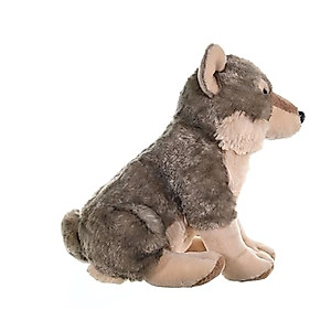 Wild Republic Wolf Plush, Stuffed Animal, Plush Toy, Gifts for Kids, Cuddlekins 12 Inches