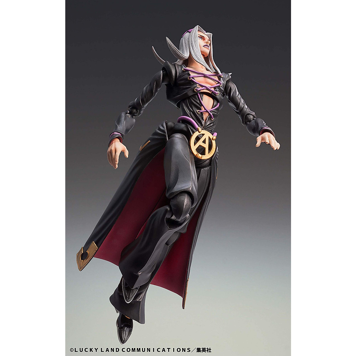 Medicos JoJo’s Bizarre Adventure Part 5: Chozo Kado Leone Abbacchio Super Action Statue Figure, Multicolor