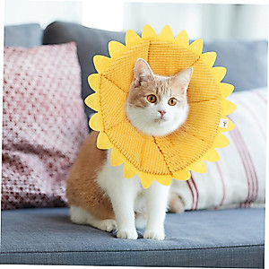 UKCOCO Elizabethan Pet Collar Circular Collar Cloth Pet Collar Dog Elizabethan Necklace Pet Necklace Dog Collar